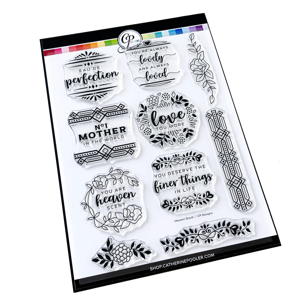 Heaven Scent Label Stamp Set – Starry Night Creations