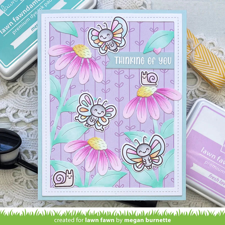 Lawn Fawn I Like Big Butterflies Stamp Set for Spring Card Making ...