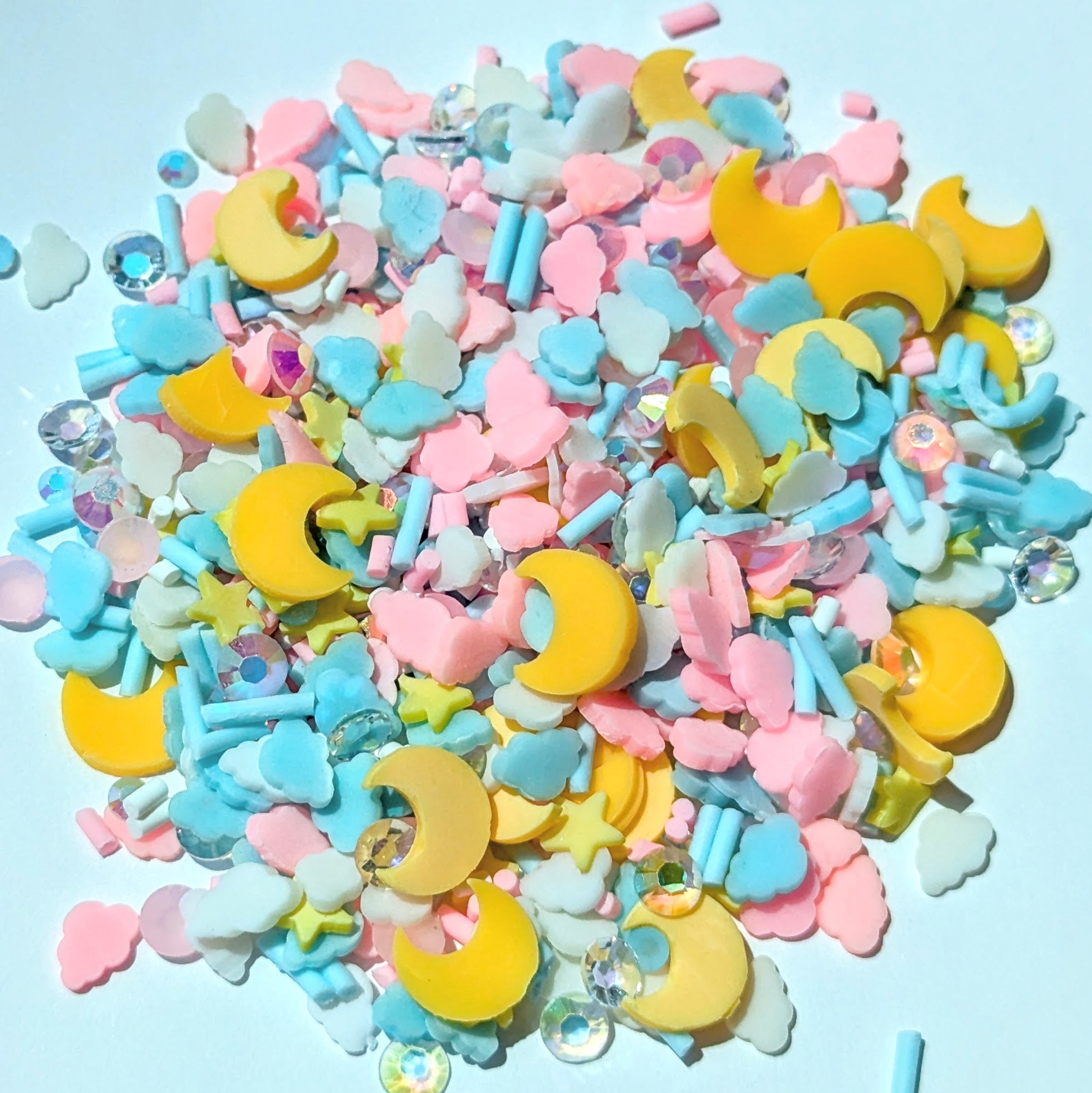 Baby Mix of Shaker Sprinkle Pieces for Card Making – Starry Night Creations