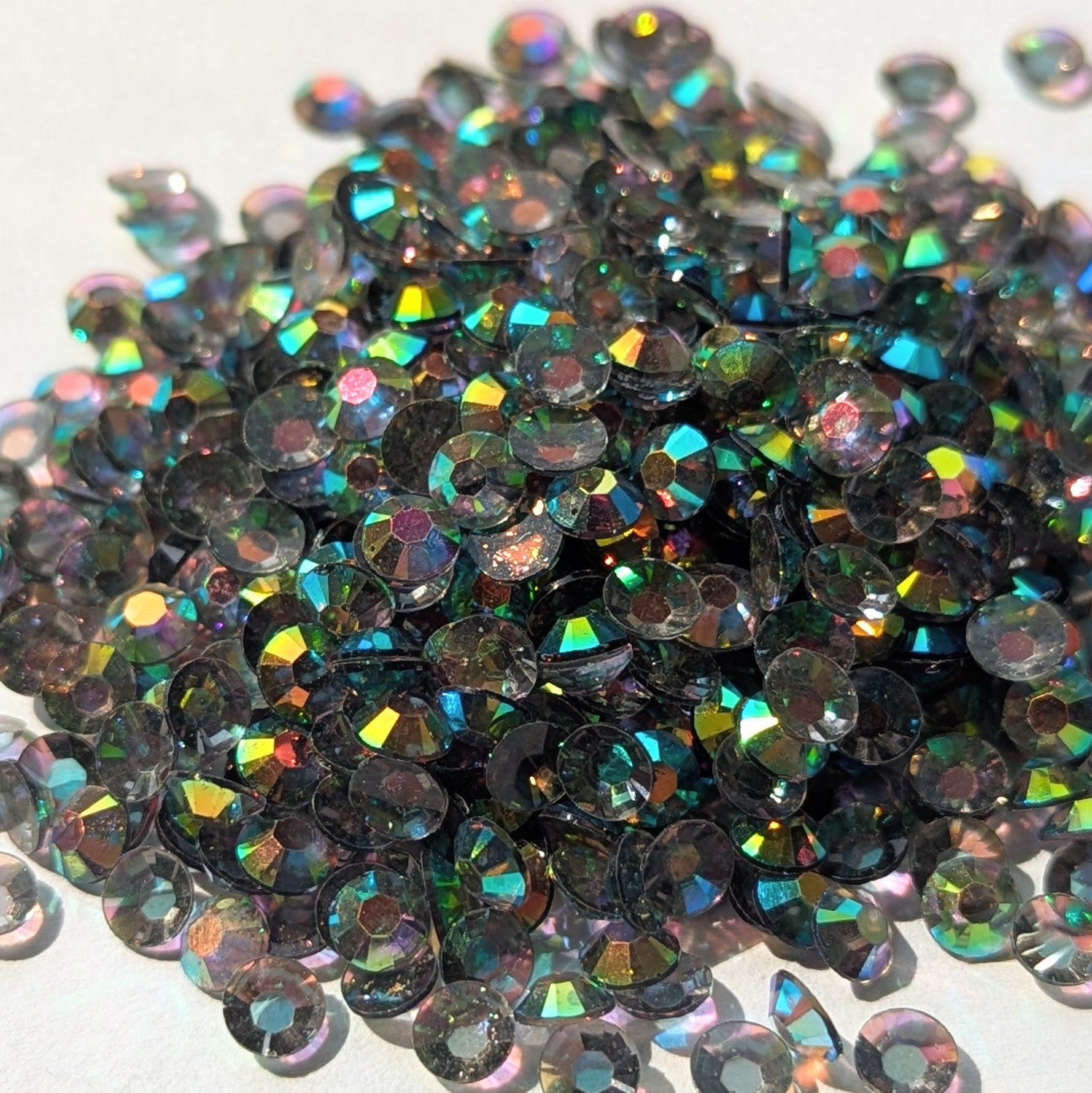 Green Gem Mix Shaker Sprinkles for card making and scrapbooking ...