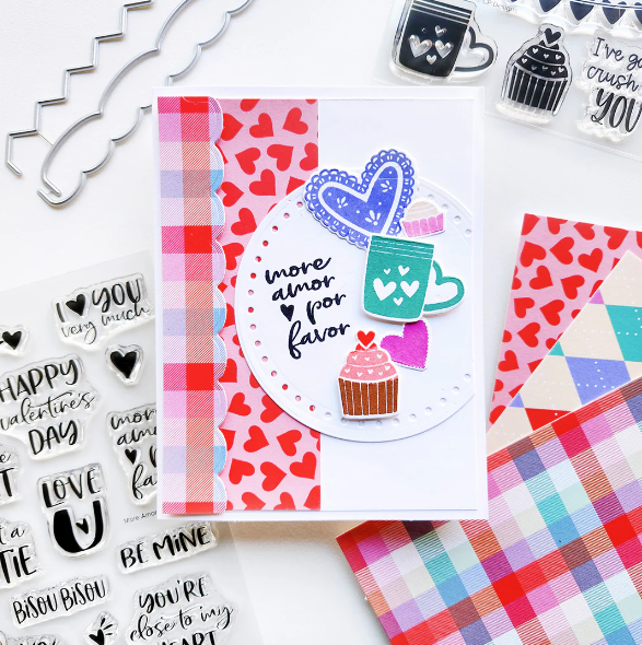 Catherine Pooler Crush on You Valentine Die Set for Card Making ...
