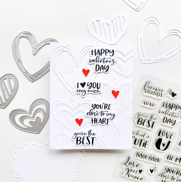 Catherine Pooler Stack of Hearts Valentines Dies – Starry Night Creations